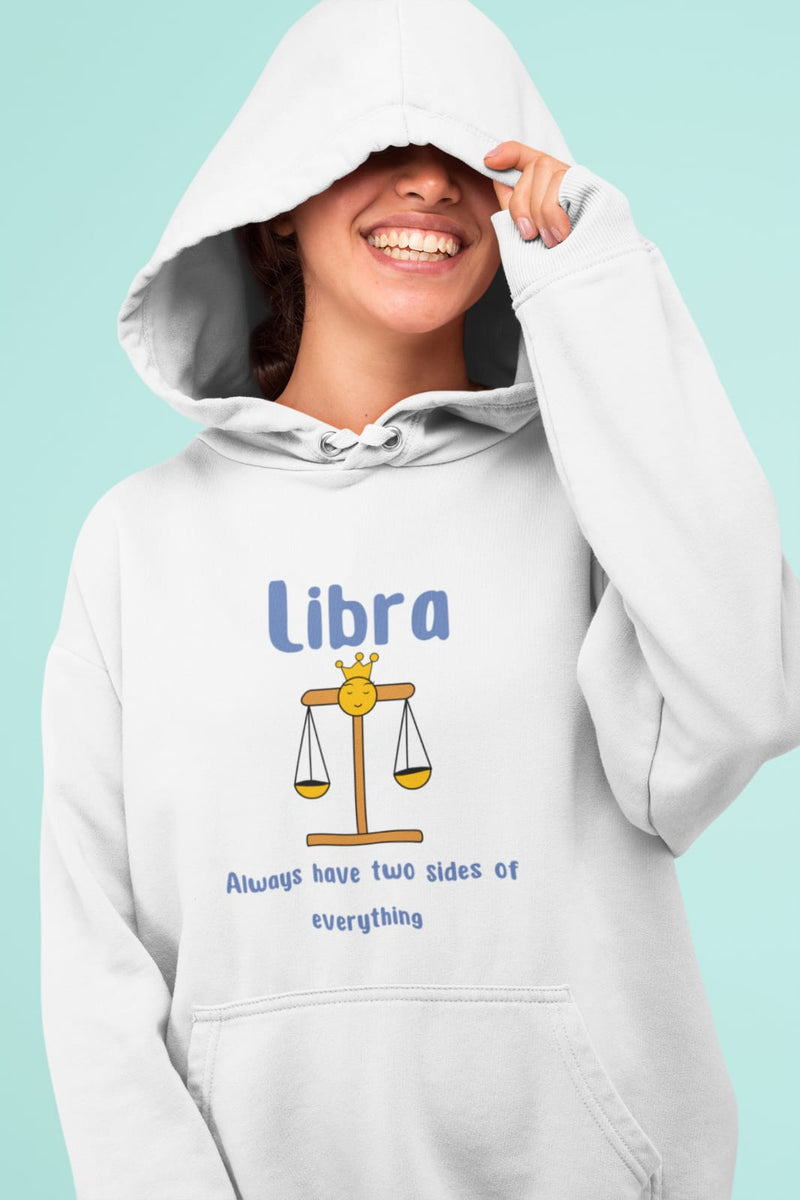 Libra | Premium Unisex Winter Hoodie – Broke Memers